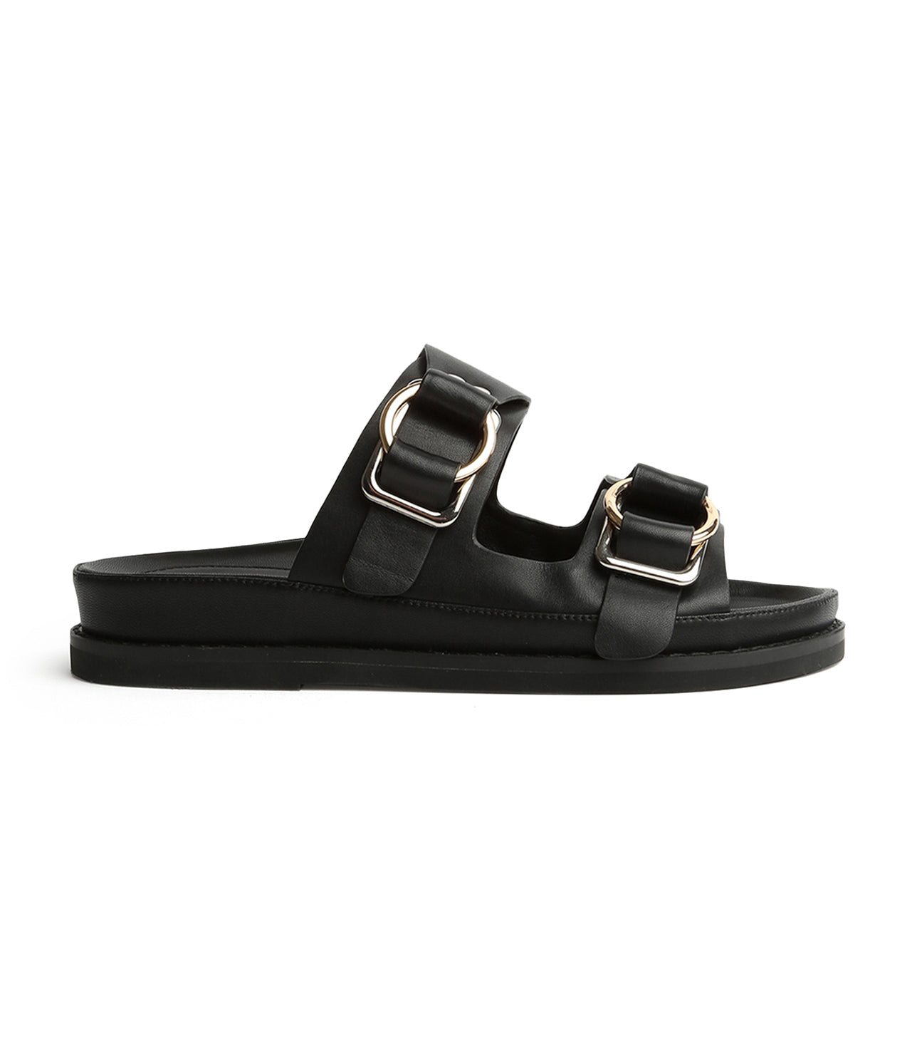 Hunter Black Como Sandals | Sandals | Tony Bianco USA